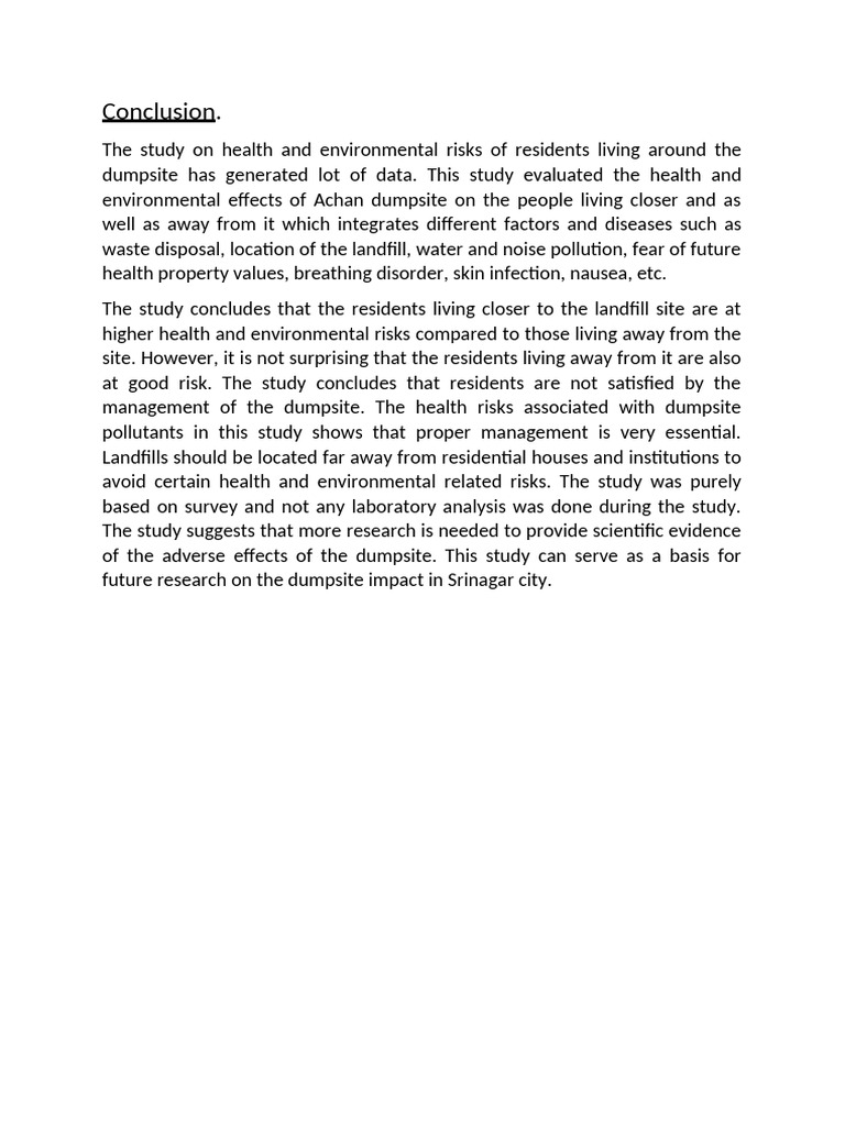Conclusion | PDF