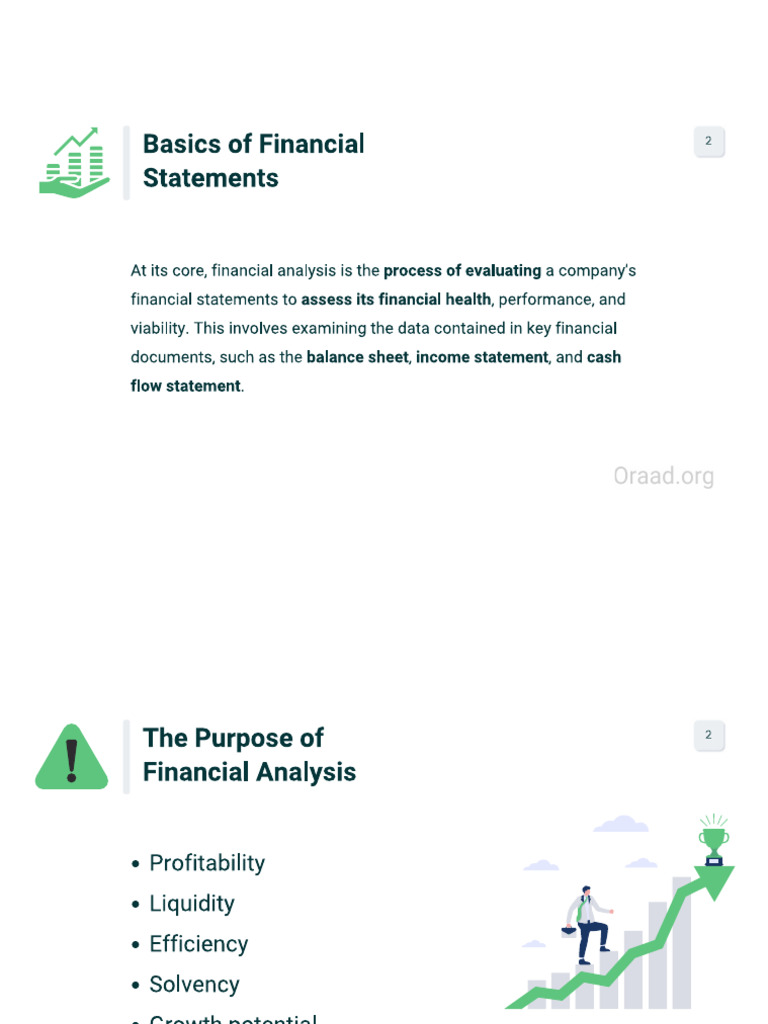 Basics of financial statements & Analysis | PDF