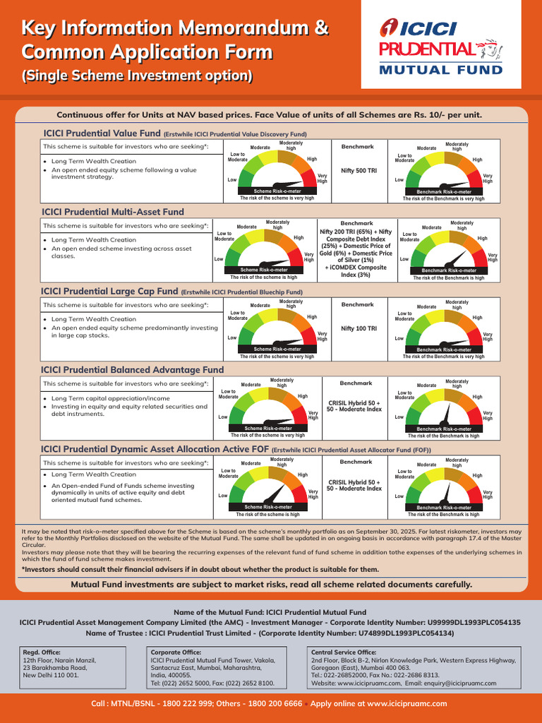 Common Application Form | PDF | Investment Fund | Exchange Traded Fund