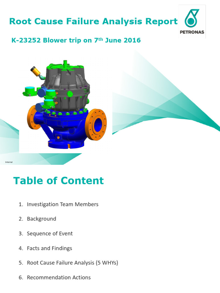 RCFA Centrifugal Gas Blower Trip Due To Motor Overload | PDF ...