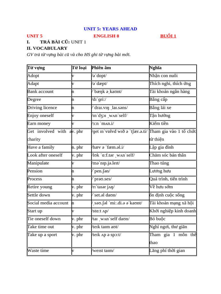 E8 Friends Plus U5 Hs | PDF