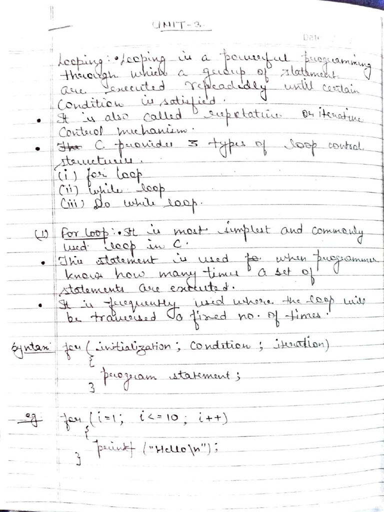 Pps Unit 3 PPS Unit-3 Compressed | PDF