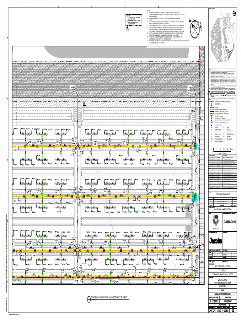 3 100001 4800000507 Ch2 Civ DRG 100331: T1 Area-Storm Water Drainage ...