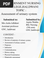 Urological History Taking Guide | PDF | Urinary Tract Infection ...