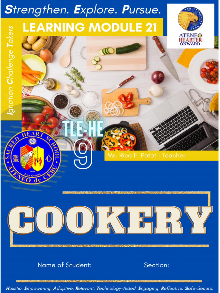 Home Economics: Cookery Module 9 | PDF | Salad | Mayonnaise