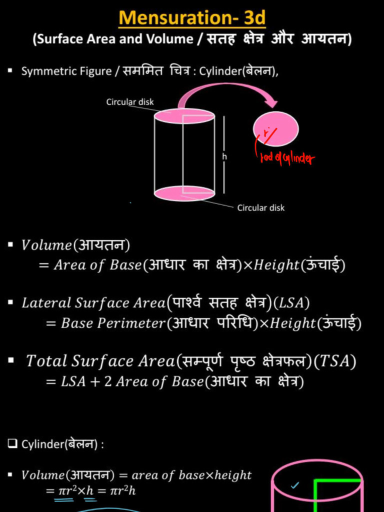 Mensuration - 3D - Class-7 - Annotation - A - To - Z - Quant - Plus ...