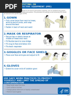 PPE Removal Sequence Guidelines | PDF | Personal Protective Equipment ...