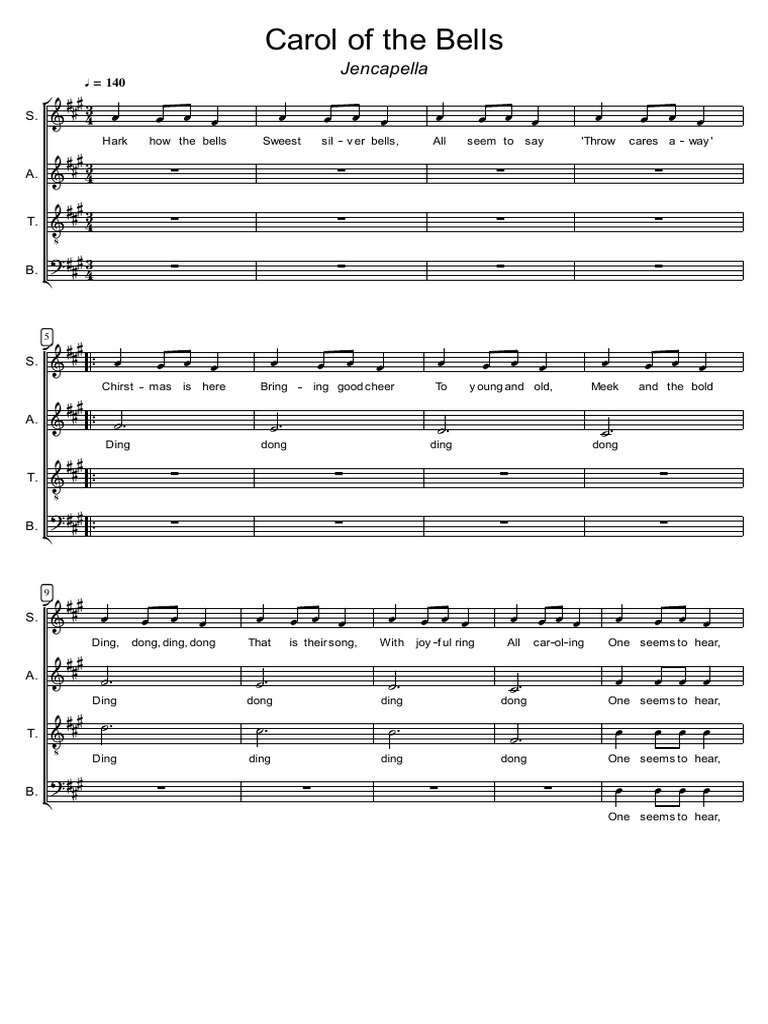 Carol of the Bells Sheet Music | PDF