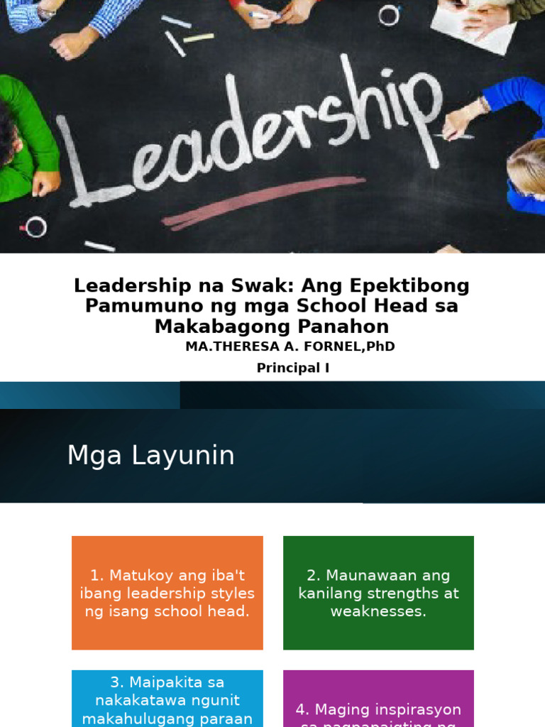 Epektibong Pamumuno sa Edukasyon | PDF | Leadership | Psychology