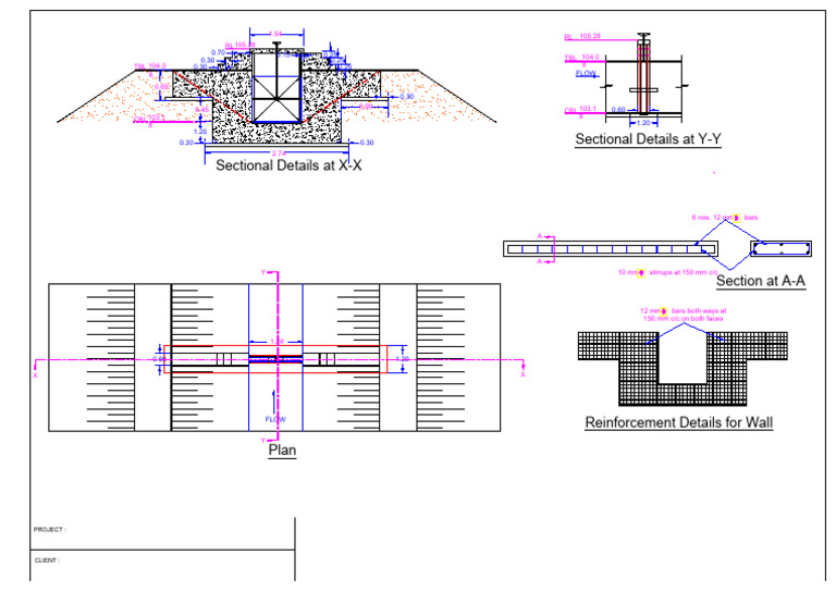 Reinforcement Details for Wall Sections | PDF