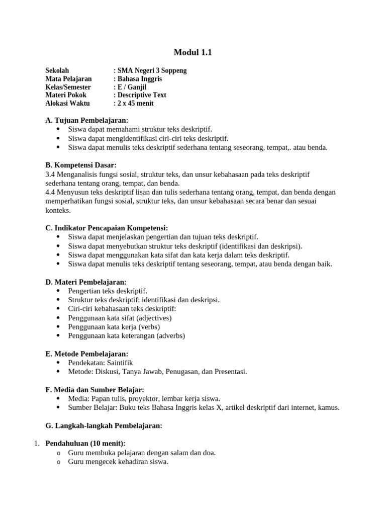 10. Modul Ajar | PDF