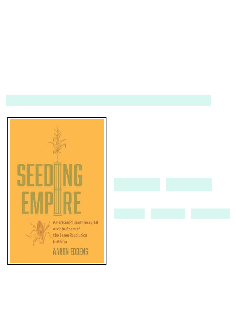 (Ebook) Seeding Empire: American Philanthrocapital and the Roots of the ...
