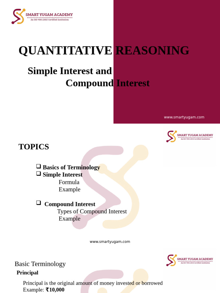 Simple Interest and Compound Interest | PDF | Interest | Compound Interest