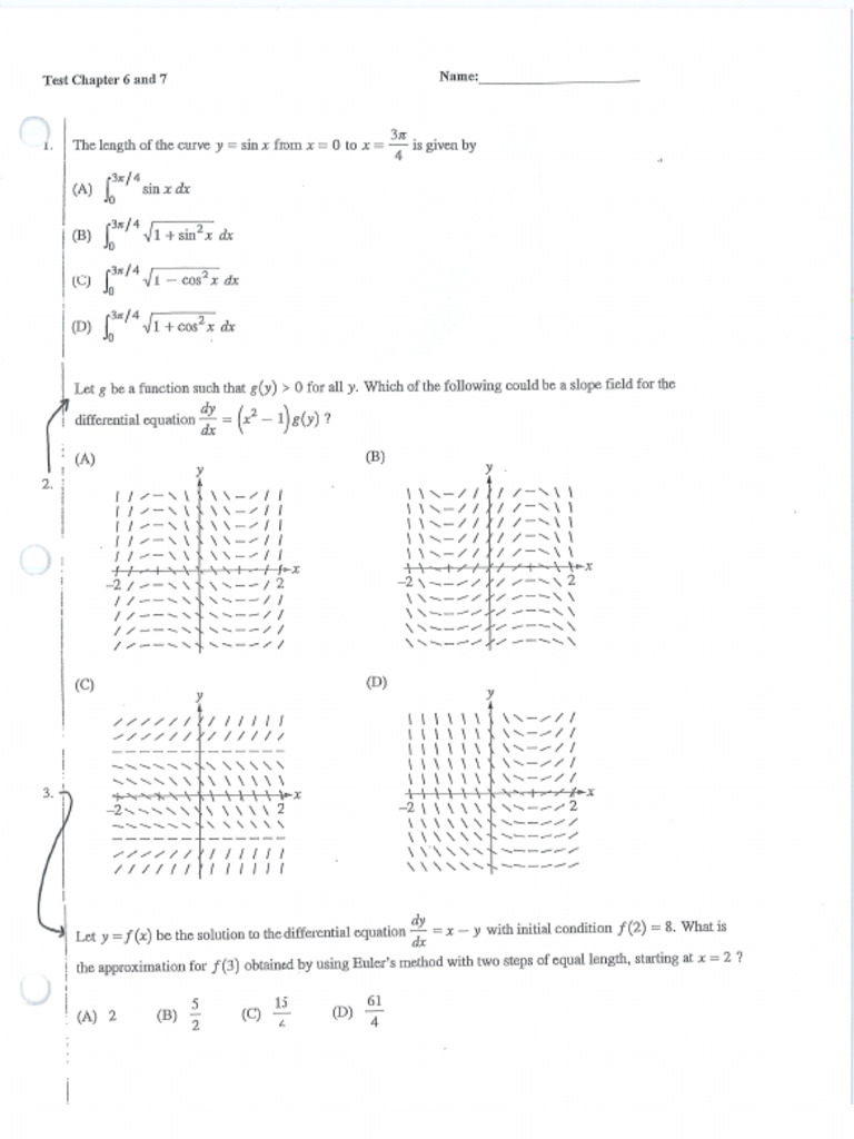 2020 BC Chapter 6 and 7 Test | PDF