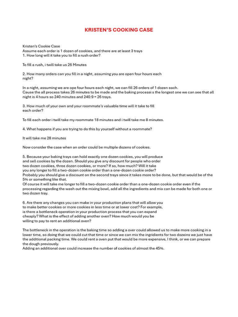 Logistics and Operations Management UBC | PDF | Cooking | Foods