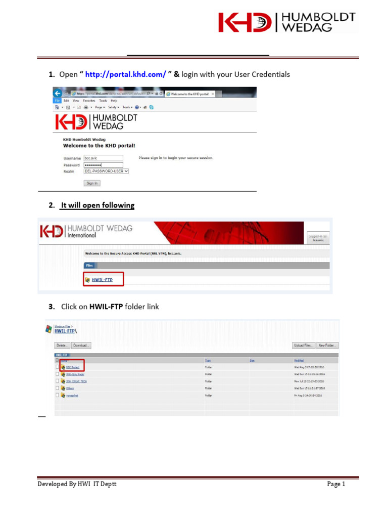 Accessing HWIL FTP System Guide | PDF
