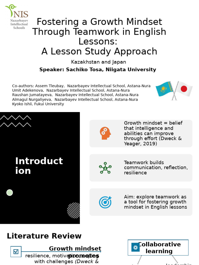 Growth mindset presentation final | PDF | Mindset | Leadership