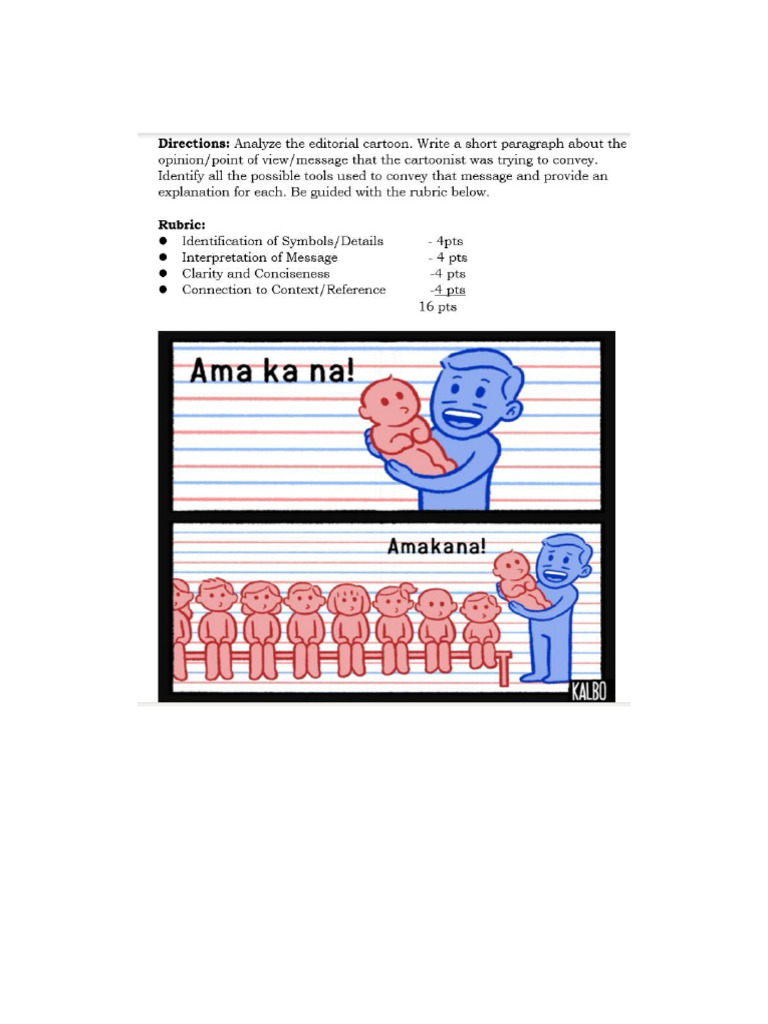 Editorial Cartoon | PDF
