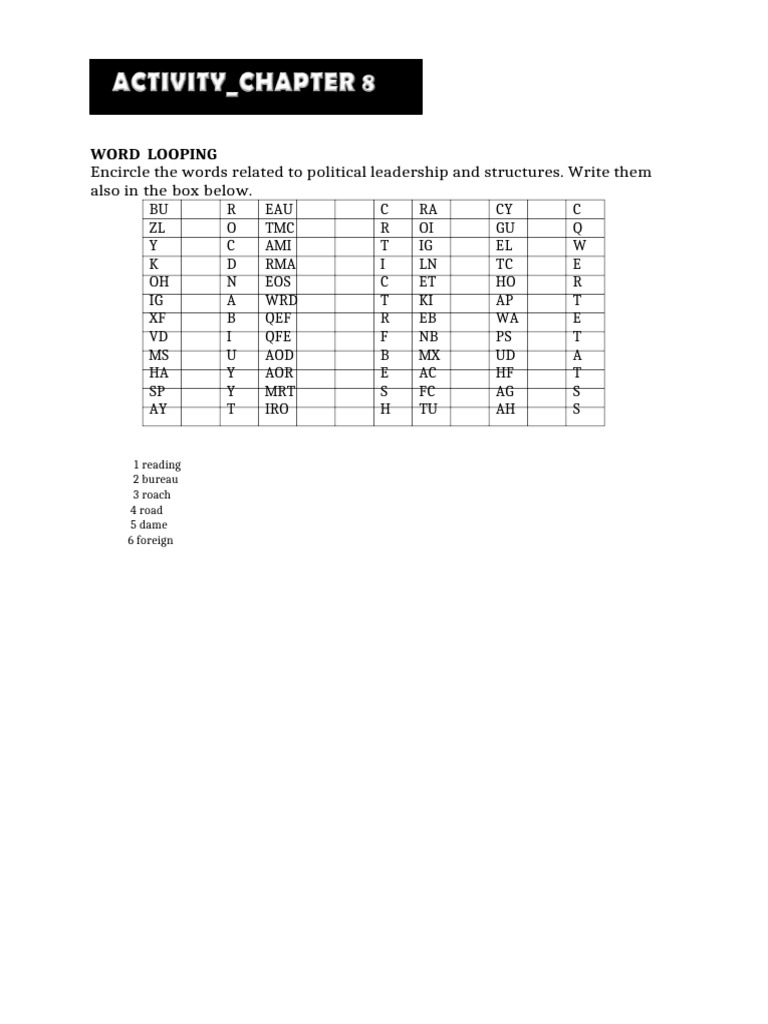 Sodapdf Converted Activity Chapter 8 | PDF