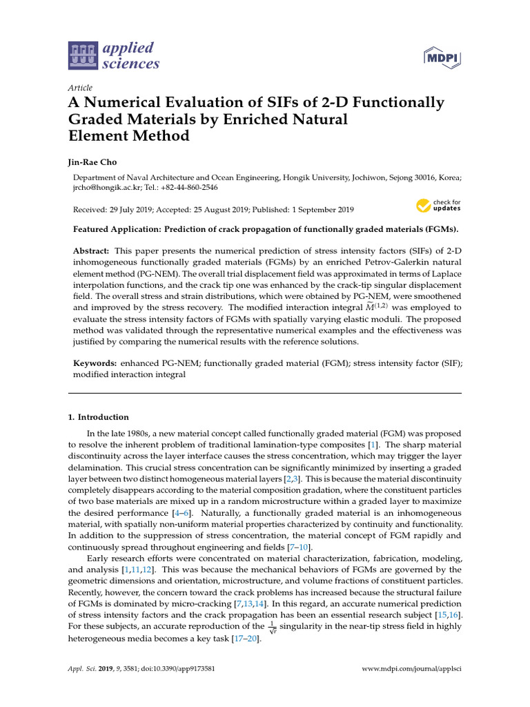 2019-functional Graded Materials by Enriched Natural element | PDF ...