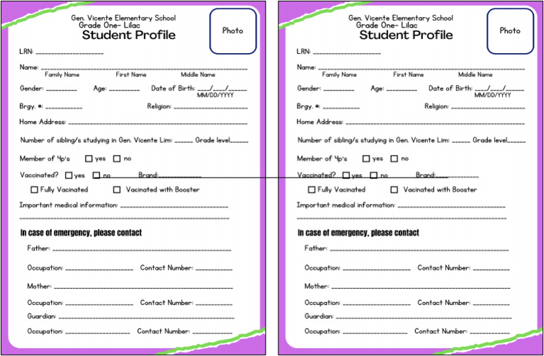 Students' Profile | PDF