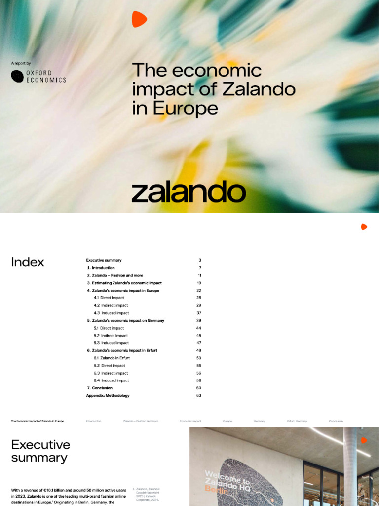 Zalando SE Impact Report 2024 | PDF | Employment | Economics