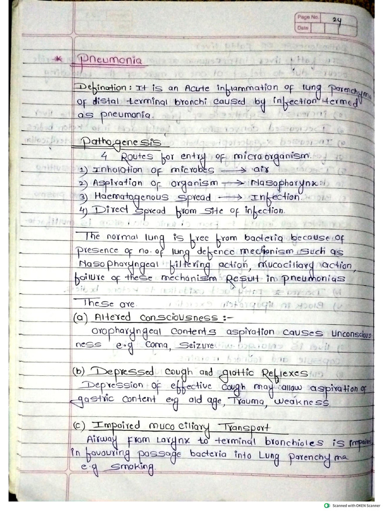 respiratory system pathology @wce | PDF