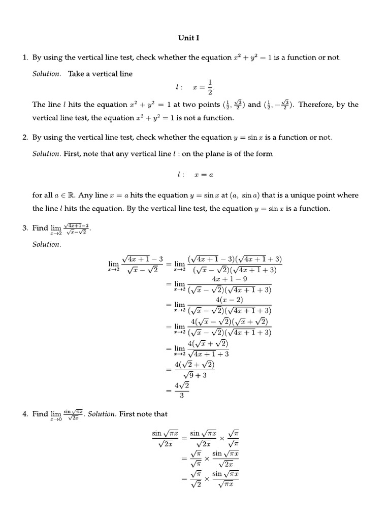 Practice Sheet Maths1 | PDF