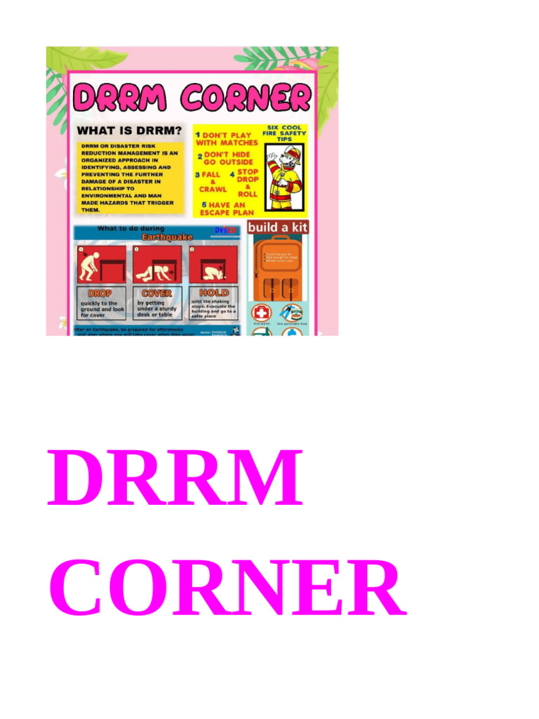 DRRM Corner | PDF