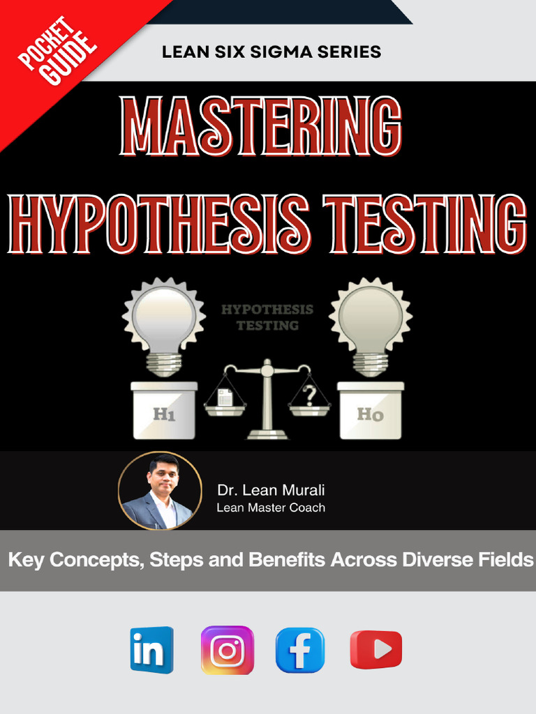 Master Hypothesis Testing: Key Concepts | PDF | Hypothesis | P Value