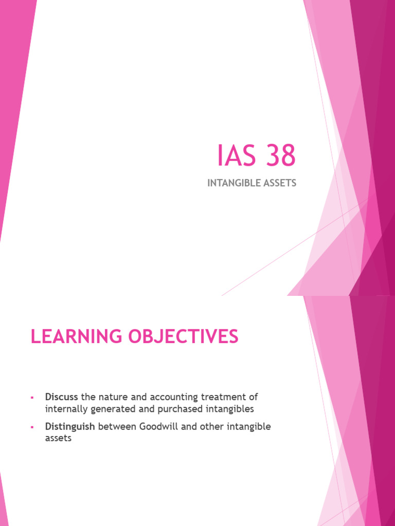 IAS 38: Accounting for Intangible Assets | PDF | Goodwill (Accounting ...
