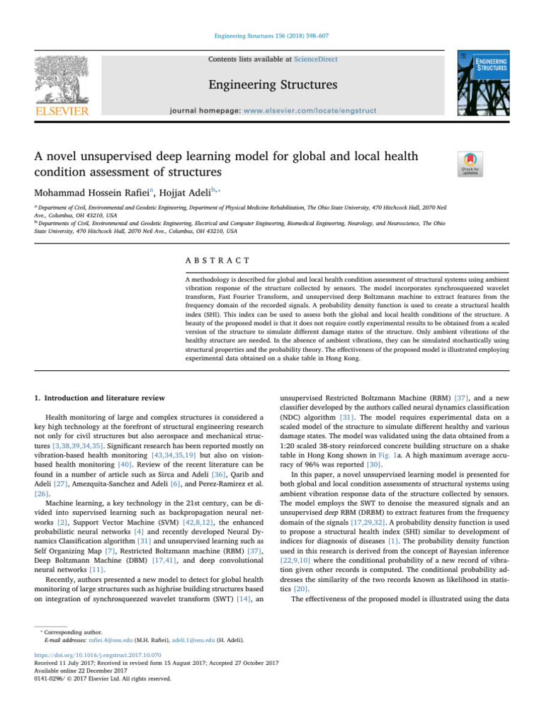 Hossein & Adeli - A Novel Unsupervised Deep Learning Model For Global ...