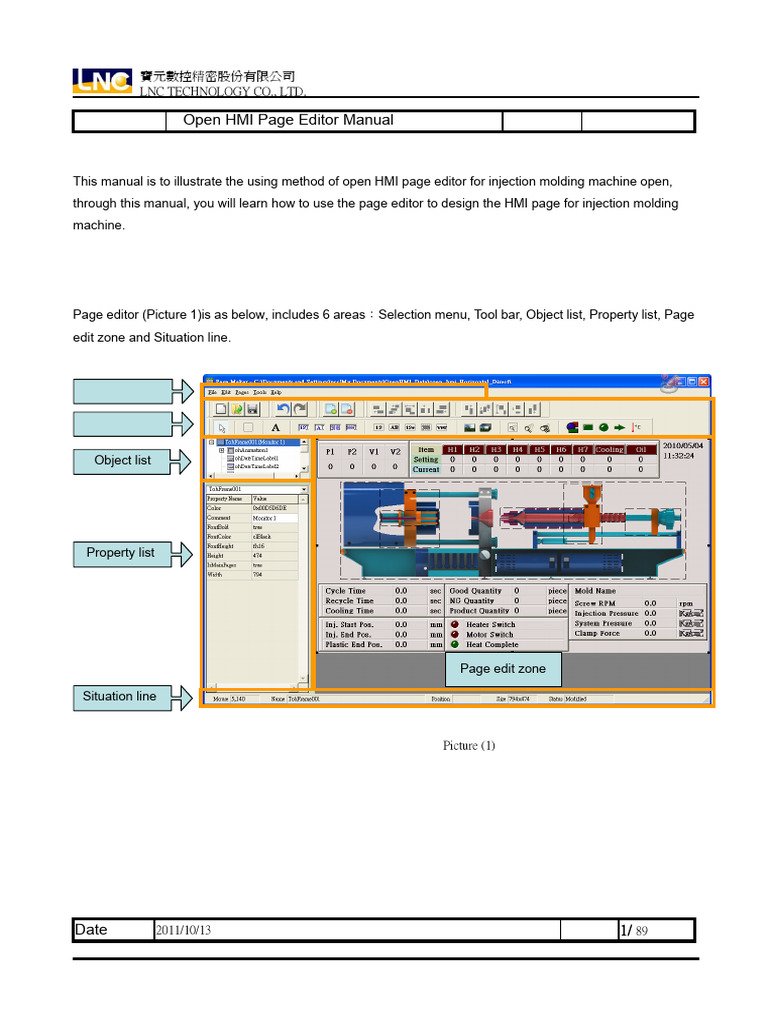 Open HMI Page Editor Guide | PDF | Control Key | Software