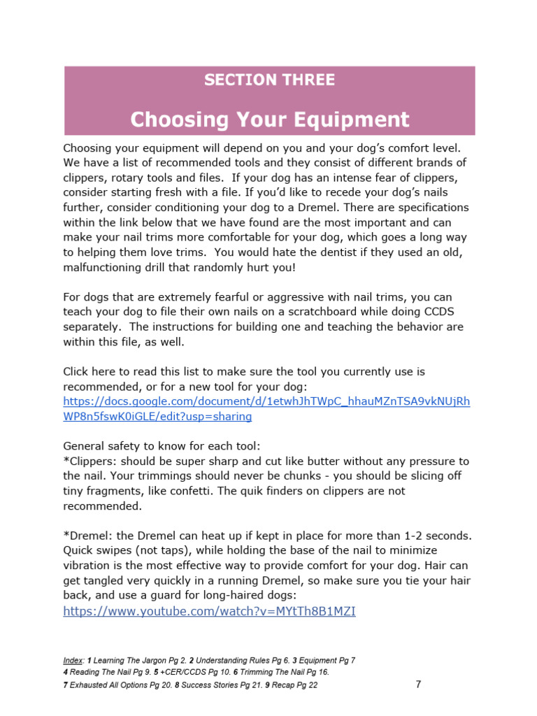 3 Choosing Your Equipment | PDF