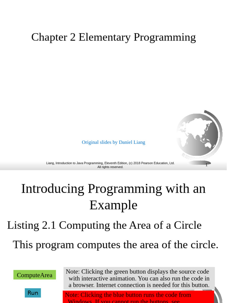 Ch2 Introduction To Programming | PDF | System | Integer (Computer Science)