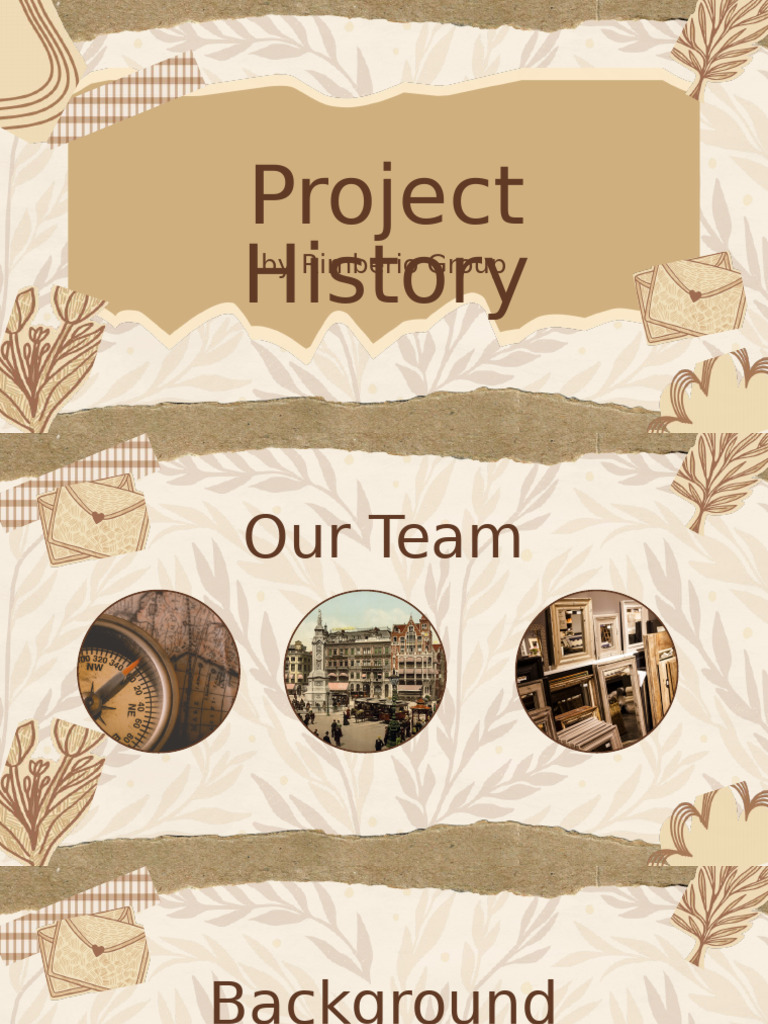 Brown Beige Vintage Aesthetic Project History Presentation | PDF