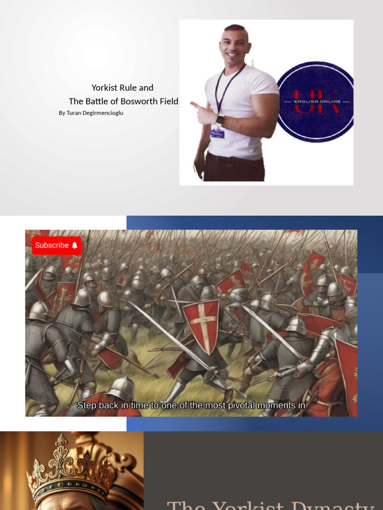 Unit 26 Yorkist Rule and The Battle of Bosworth | PDF | House Of York ...