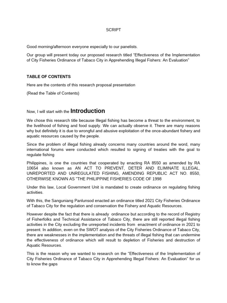 Script-Intro - Definition of Terms | PDF | Survey Methodology ...