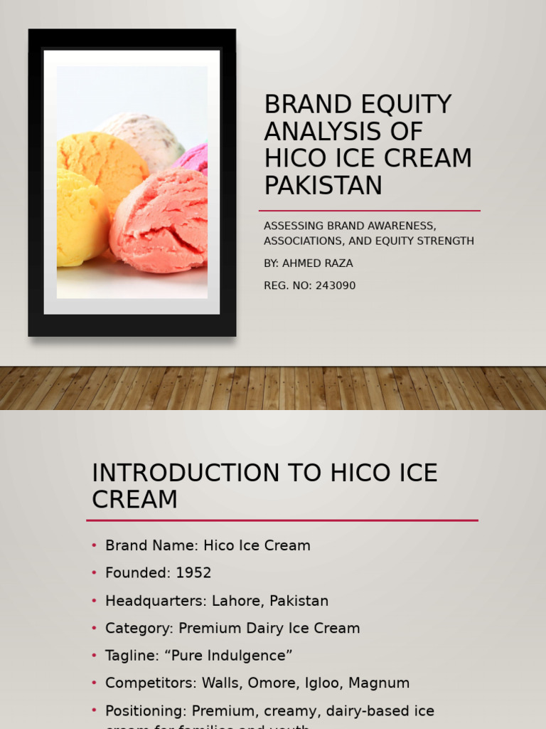 Hico IceCream Brand Equity Analysis | PDF