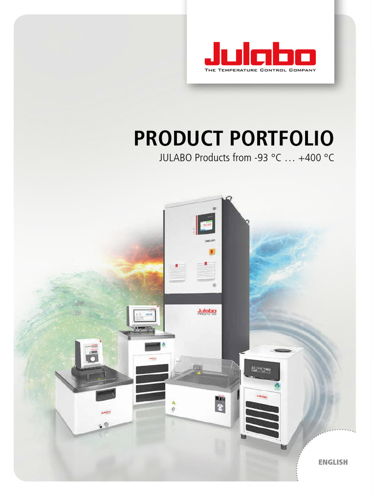 JULABO Refrigerated Circulators Guide | PDF | Pump | Temperature