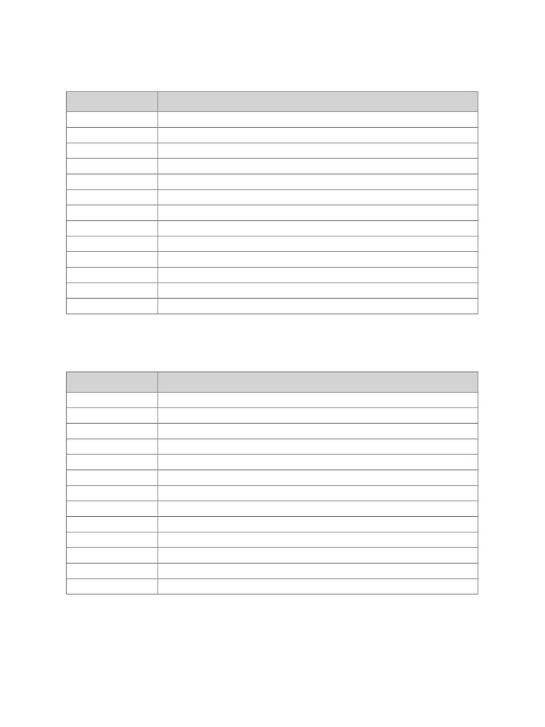 Weekly Timetable Detailed | PDF