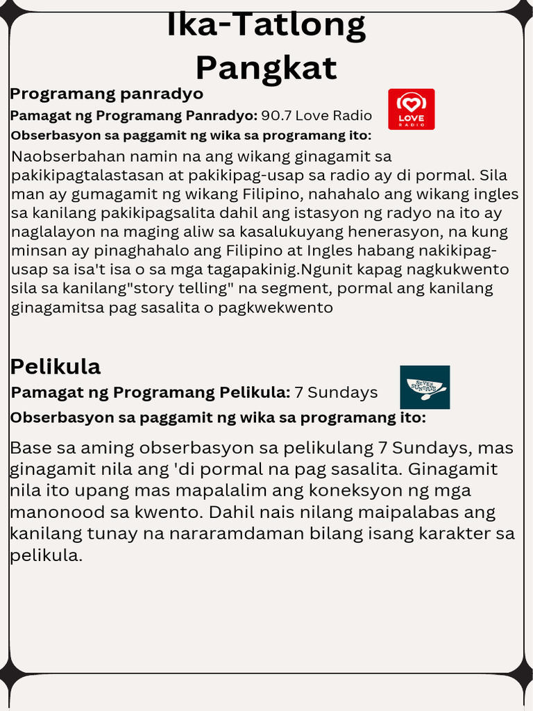 Ika Tatlong Pangkat | PDF