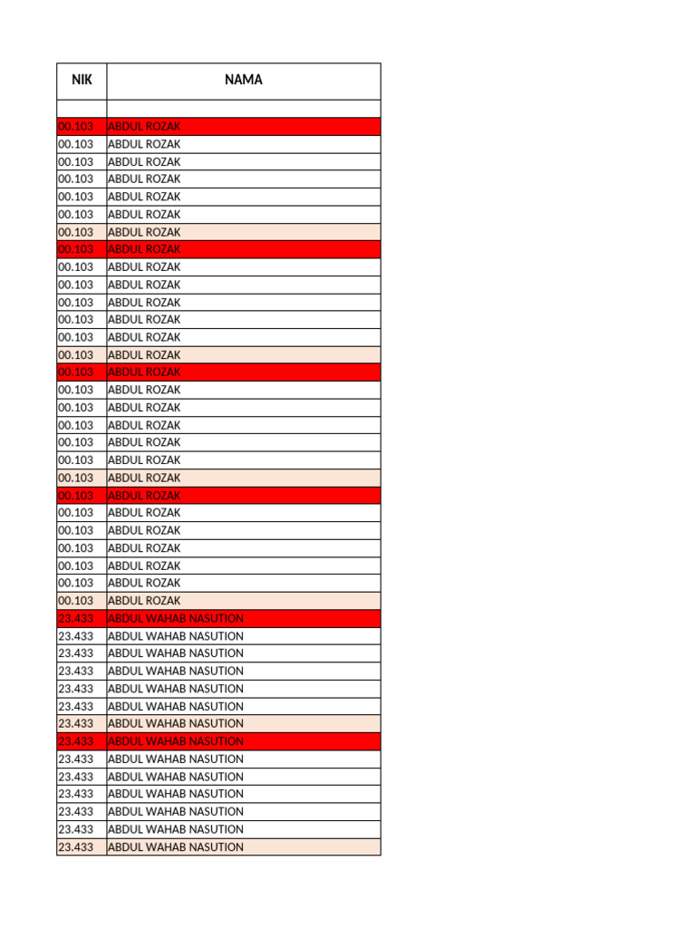 Student Names and IDs List | PDF