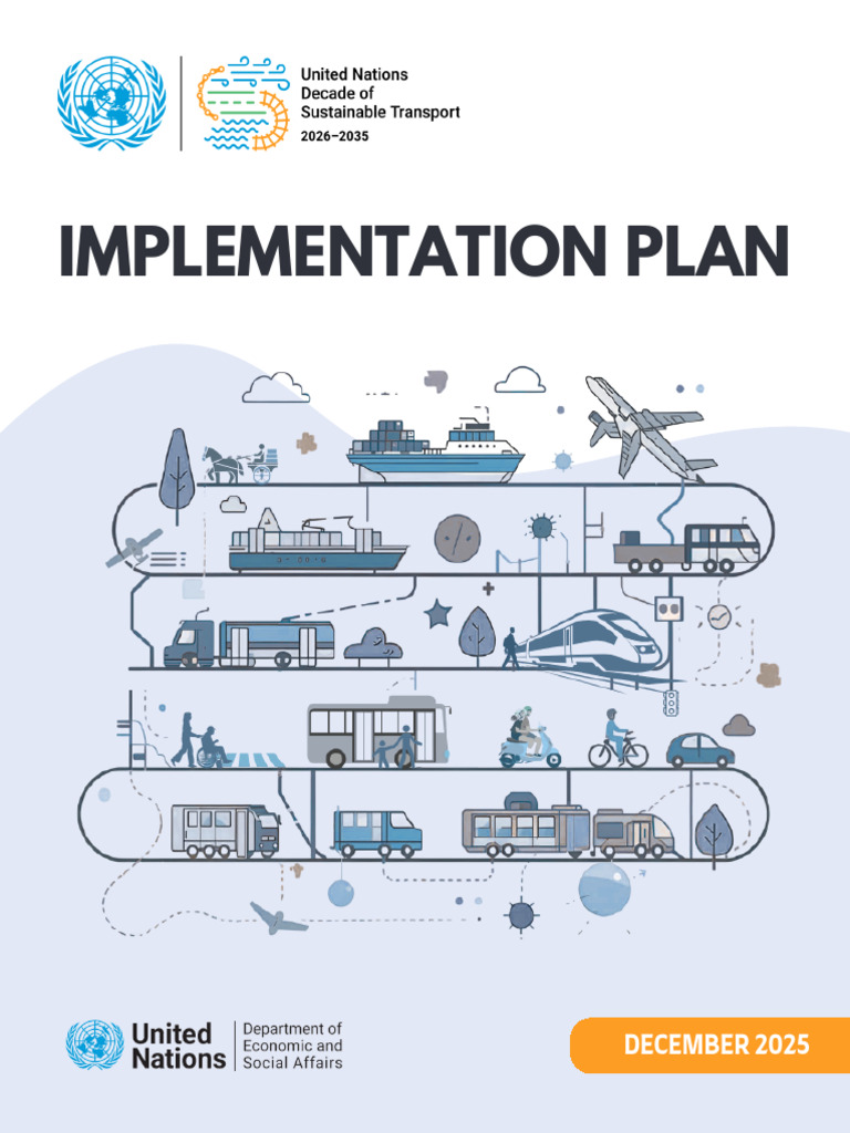 UN Sustainable Transport Plan 2026-2035 | PDF | Transport | Sustainability