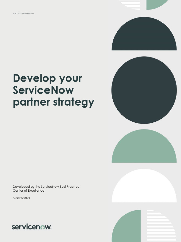 Develop Your ServiceNow Partner Strategy | PDF | Evaluation ...