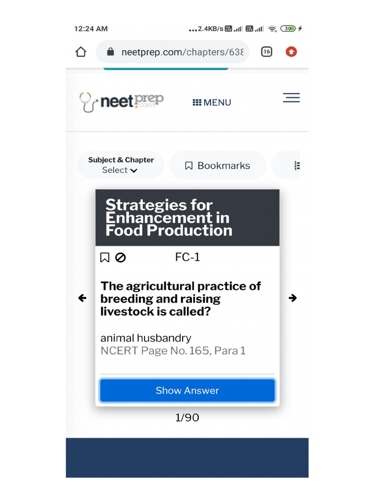 Strategies for Food Enhancement ARS Flash Card | PDF