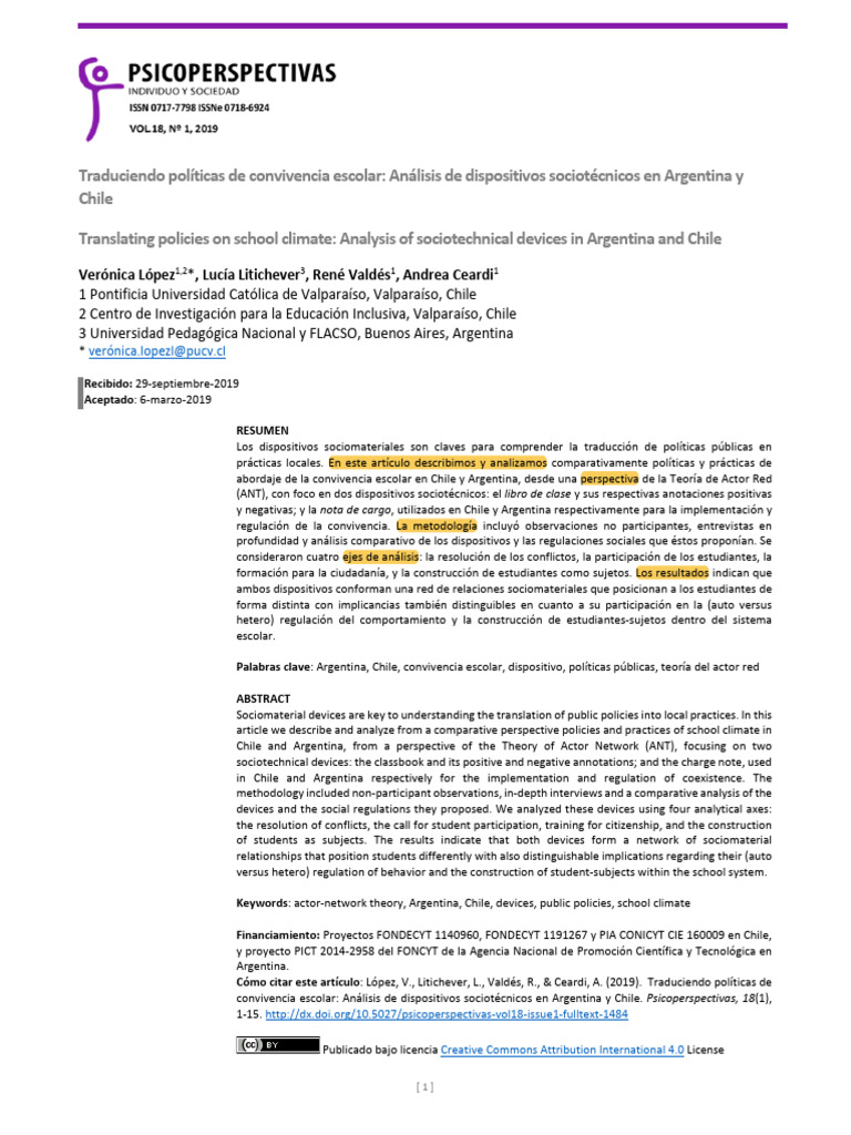 2019 López Et Alii Análisis de Dispositivos Sociotécnicos en Argentina ...
