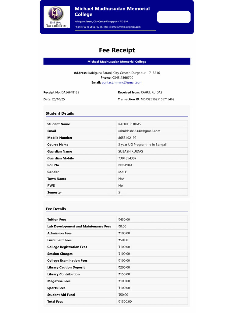 NDPS251025105715462_Receipt | PDF