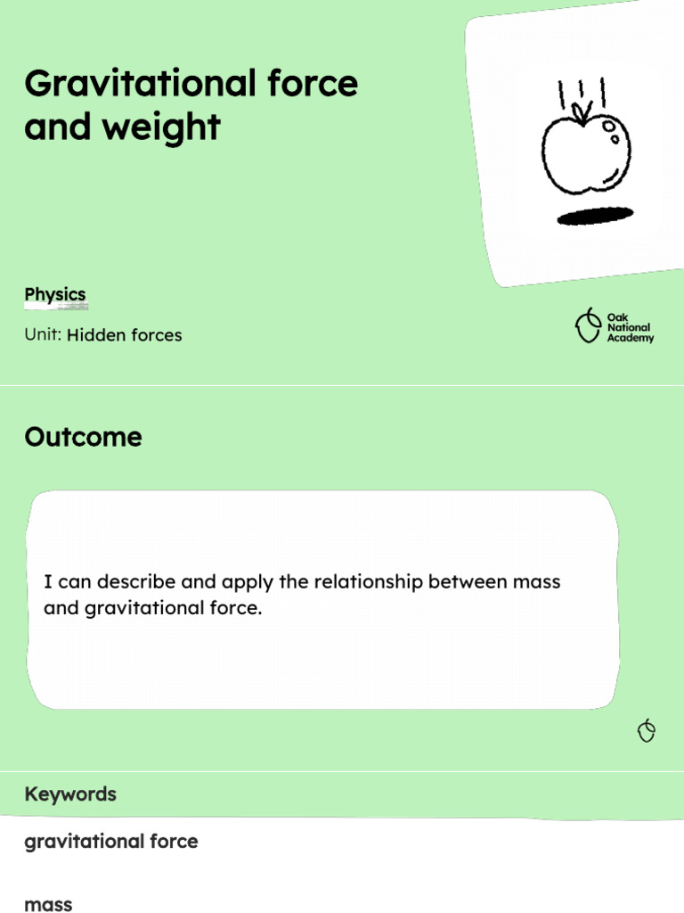 Mass_vs_Weight (2) | PDF | Weight | Force
