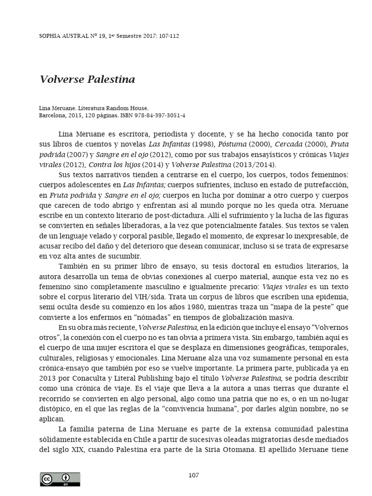 Volverse Palestina: Identidad y Viaje | PDF | Israel | Política mundial